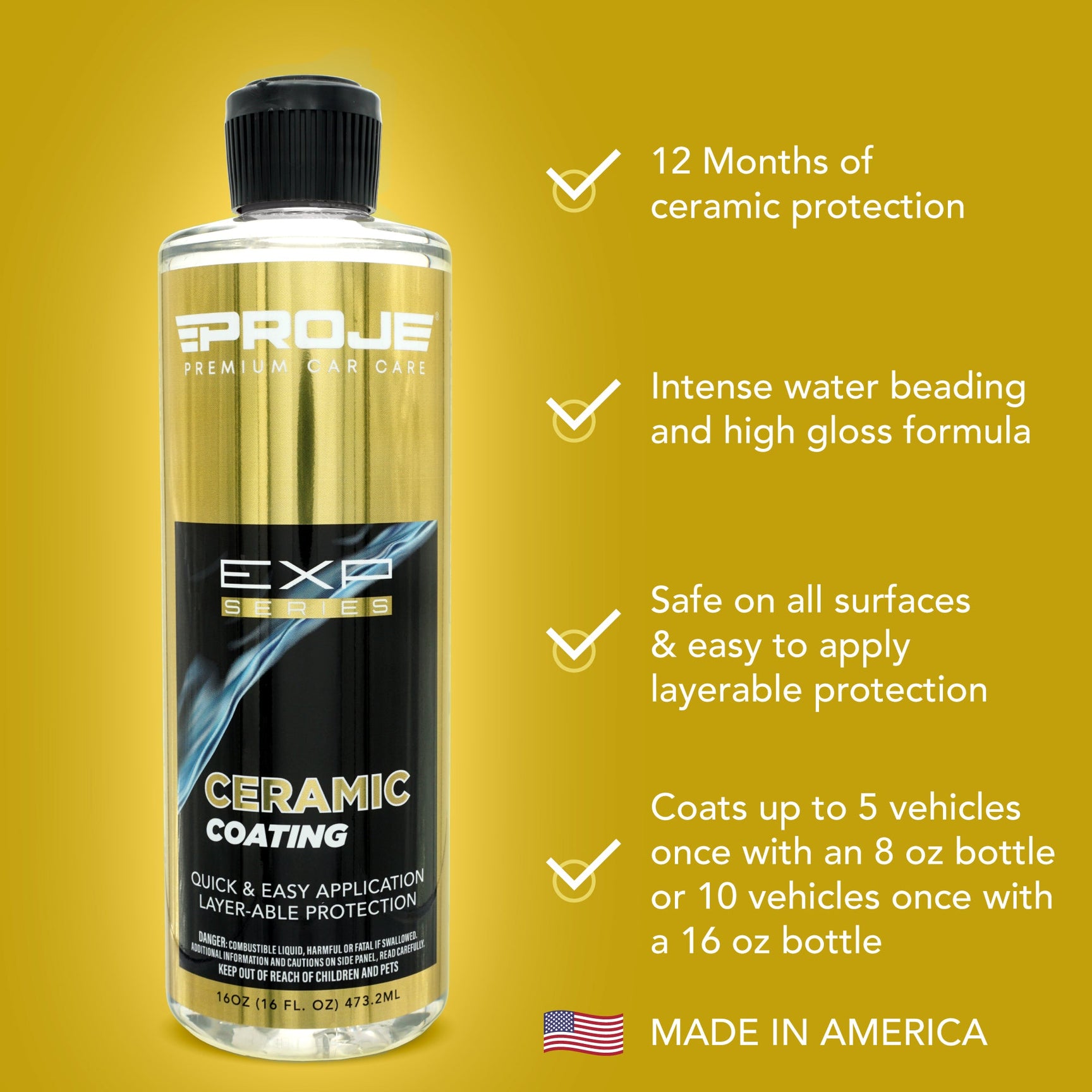 Ceramic Coating for Cars, SUVs & RVs | Proje Products