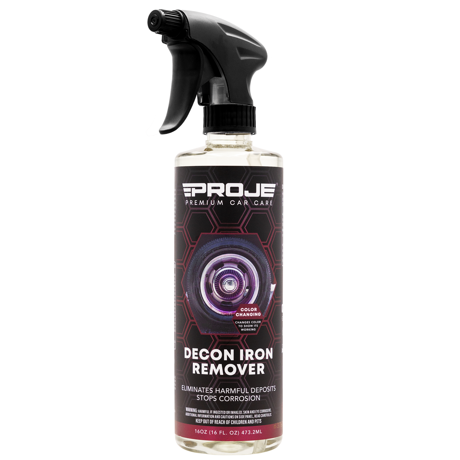 Decon Iron Remover Spray for Wheels & Paint | Proje Products
