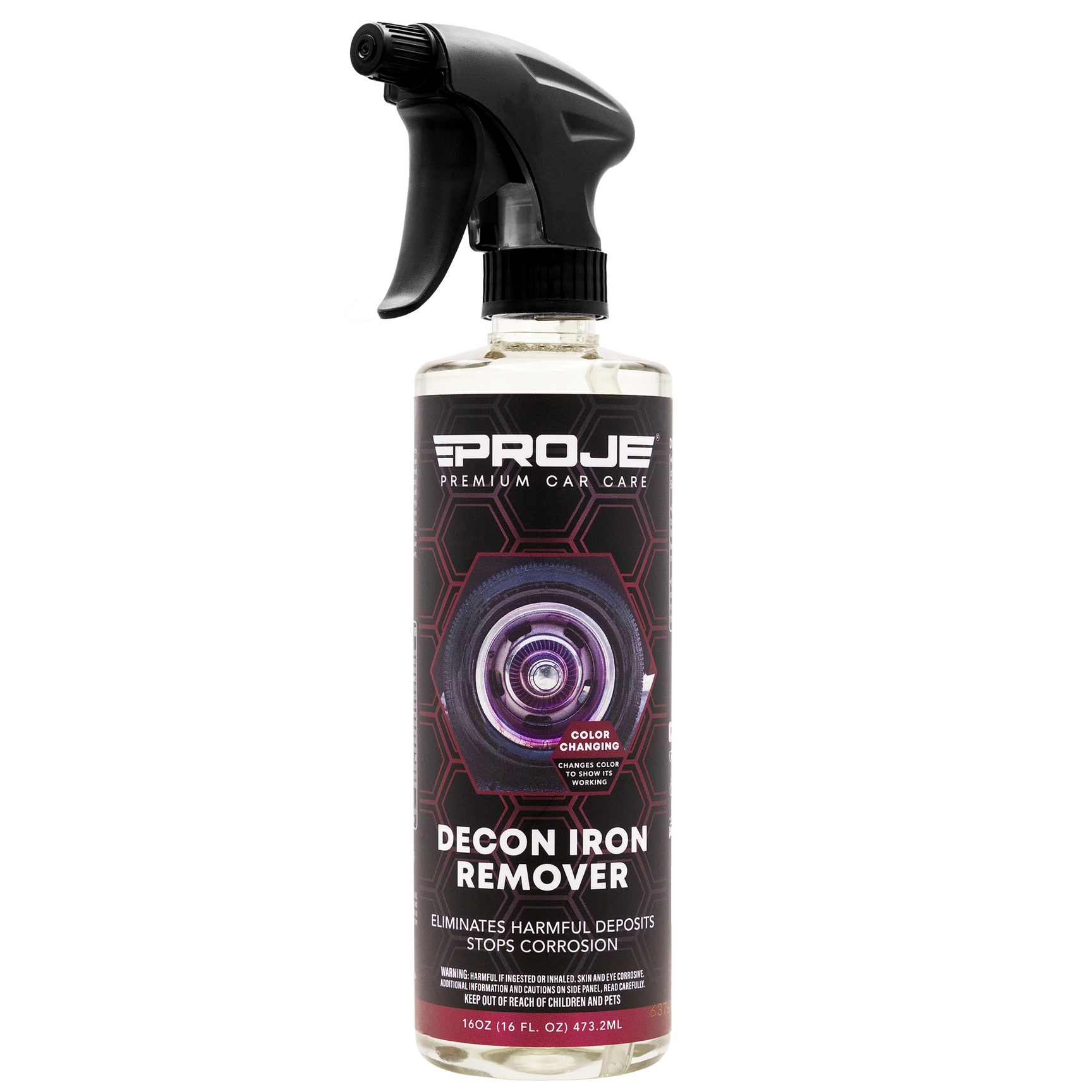 Decon Iron Remover Spray for Wheels & Paint | Proje Products
