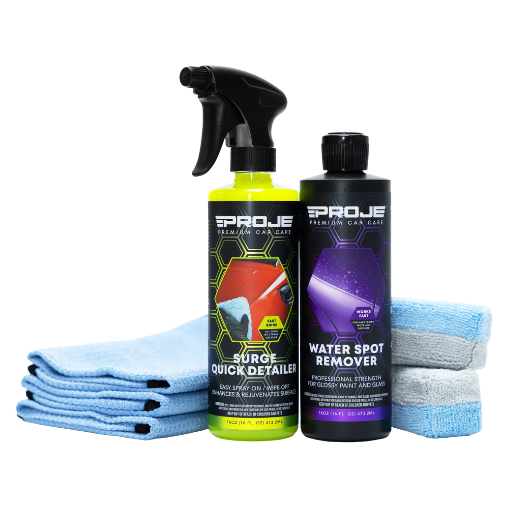 Water Spot Remover Kit for Clear Surfaces | Proje Products