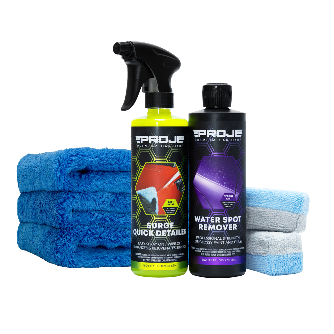 Water Spot Remover Kit for Clear Surfaces | Proje Products